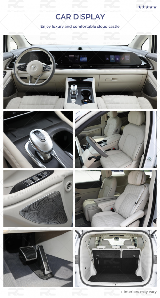 Voyah Dreamer Plug-In PHEV Large MPV Endurance Range 1231km 0-100km/H Acceleration Time 5.9s High Performace EV