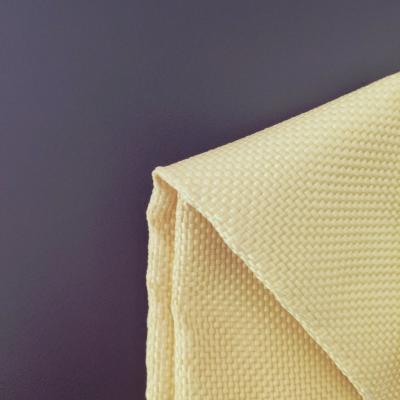 Κίνα 1500D Kevlar ανθεκτικό στη φωτιά ύφασμα, υφασμένο κίτρινο παρααραμίδιο ύφασμα προς πώληση