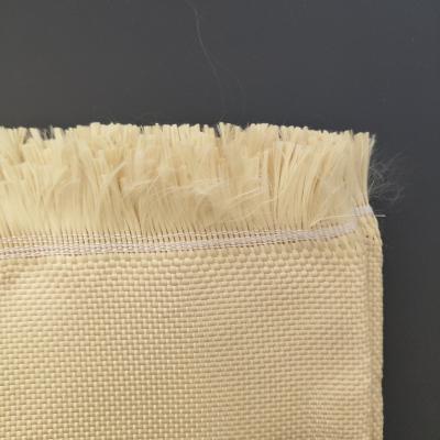 Κίνα 1500D Kevlar ανθεκτικό στη φωτιά ύφασμα, υφασμένο κίτρινο παρααραμίδιο ύφασμα προς πώληση