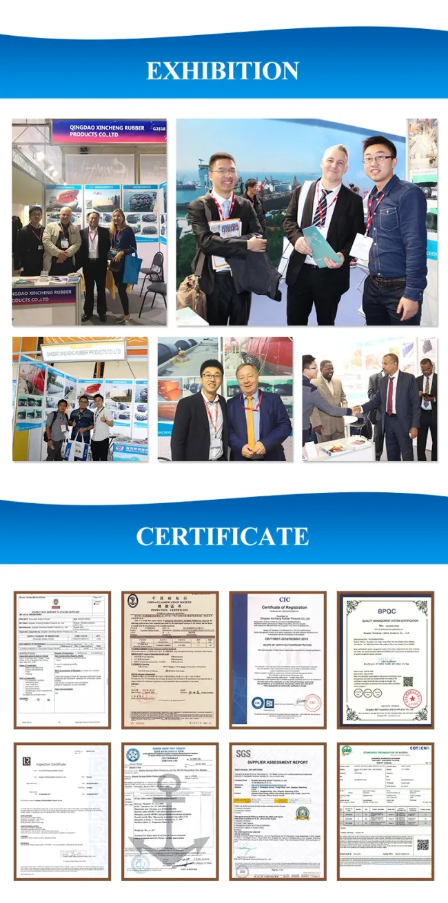 純空気の自然な横浜ゴム製船のフェンダーを鎖でつなぎ、タイヤをつけなさい