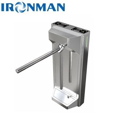 China Compact Design Motor-driven Access Control Turnstile Gate RFID Intelligent Turnstiles For Gyms for sale