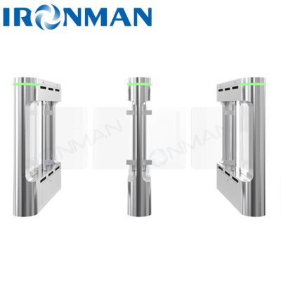 China Puerta de barrera de oscilación anti-colisión Puerta de torneador para supermercado y parque en venta