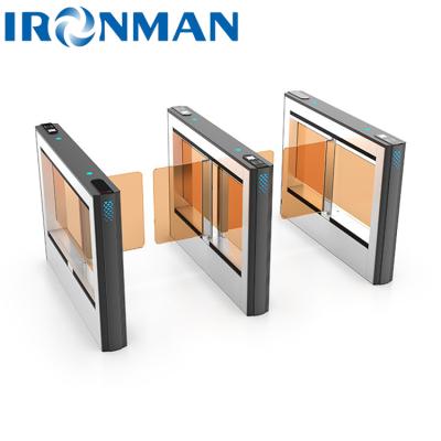 China Access Control Turnstiles Swing Barrier Gate With Rfid Reader For Gym for sale