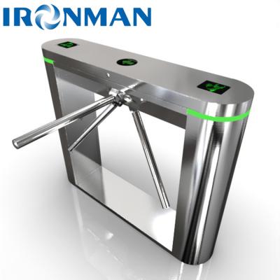 China Dustproof Passage Tripod Turnstile Gate 100V - 240V Solenoid Lock Mechanism for sale