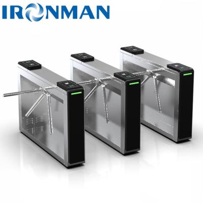 중국 IC / ID / 바코드 카드 기능과 지적 속도 게이트 회전식 십자문 지하철 판매용