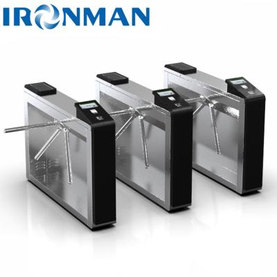 China Card swiping induction stainless steel pedestrian counting channel one-word up and down for sale