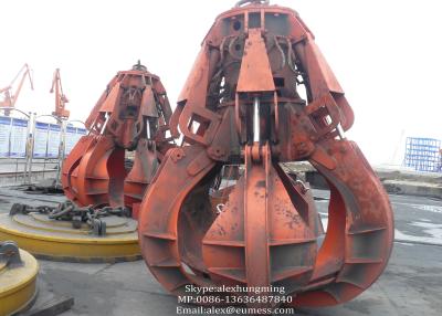 Cina la benna a polipo idraulica elettrica 10T/scorza d'arancia d'acciaio del residuo attacca in vendita