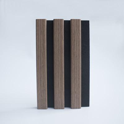 China Lados inofensivos de madera reciclados hotel del listón de la pared 3 cubiertos 500x2700x21m m en venta