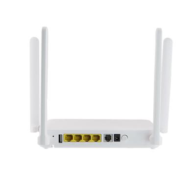 Китай двойной маршрутизатор Wifi GPON ONU диапазона 4GE+1POTS+Wifi совместимый с бременем ZTE продается