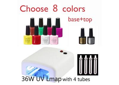 Cina SGS UV MSDS, i corredi del CE dei corredi del gel dell'unghia di multi colore di uno di punto smalto per unghie del gel in vendita