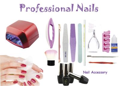 Cina Il trucco si inzuppa fuori dal CE Rosh/insieme del corredo del gel del chiodo di pedicure LED di chiodo UV del gel in vendita