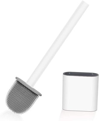 Cina La toilette flessibile del silicone 100*390 spazzola lungamente 34cm di pulizia profondi piani in vendita