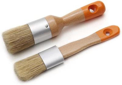 Cina Il pennello della cera di Burlywood della setola per le sedie segna la pittura col gesso in vendita