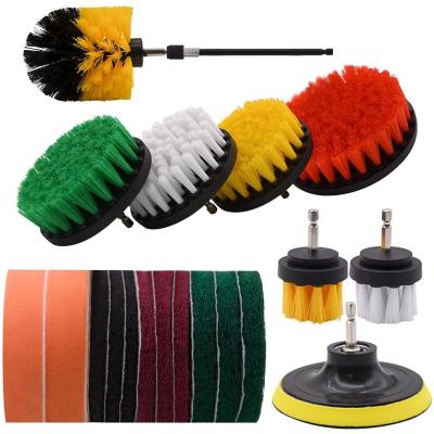 Cina spazzola Kit For Cleaning Bathroom Surfaces, vasca del trapano dell'impianto di lavaggio di potere 20pcs in vendita