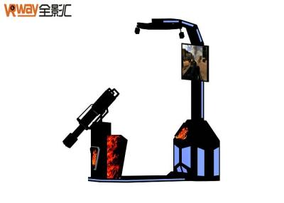 Cina Colori il singolo giocatore su misura della macchina del gioco del simulatore/VR della pistola di Gatling in vendita