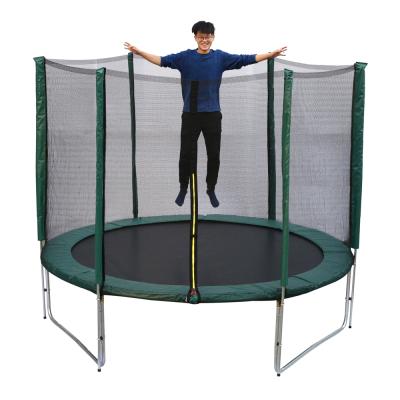 Cina Eco-friendly Funjump 10FT Jumping 12FT Trampoline With Safety Net With Certificate in vendita