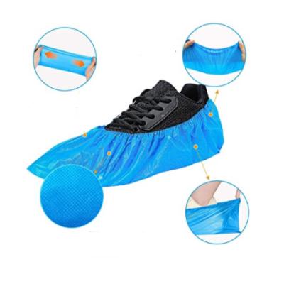 Cina Le coperture di plastica eliminabili della scarpa del polietilene di industria alimentare non slittano in vendita