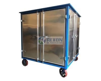 China Tipo completamente incluido máquina dieléctrica 9000Liters/Hour del purificador de aceite del filtro de tres fases en venta