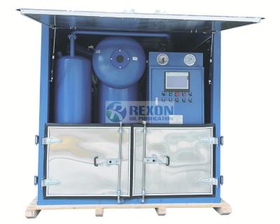 China Tipo a prueba de agua máquina eléctrica 9000Liters/Hour del purificador del aceite aislador del uso in situ de la central eléctrica en venta
