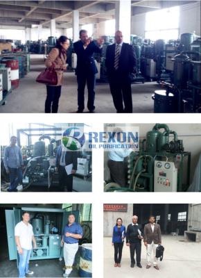China Resista al tipo máquina 9000Liters/Hour de la prueba del purificador de aceite del transformador del alto vacío de la etapa del doble en venta