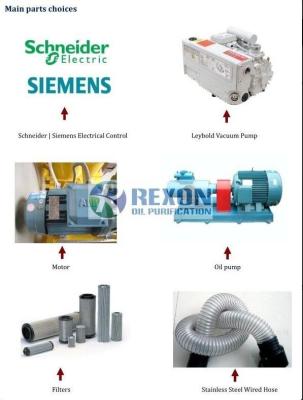 China Tipo máquina 9000LPH de la prueba del tiempo del purificador de aceite del transformador de la deshidratación del alto vacío en venta