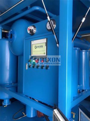 China El tipo completamente incluido vacío que procesa el purificador eléctrico del aceite aislador deseca y desgasifica del aceite en venta
