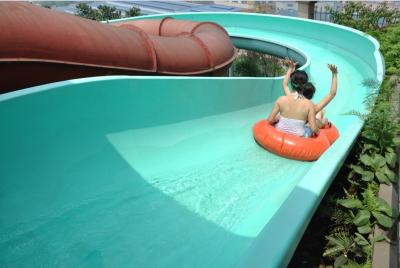 中国 いかだのガラス繊維水スライド、極度な水スライドの Aquasplash の夏の催し物 販売のため