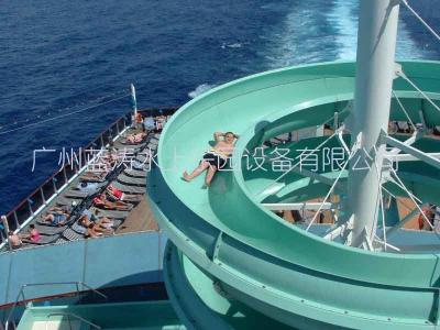中国 螺線形のガラス繊維水スライドはプールのための樋水スライドを開けます 販売のため