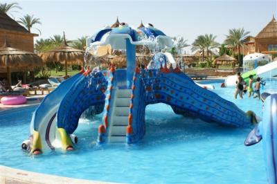 Cina Piccoli acquascivoli all'aperto dello stagno di stile del polipo del parco di divertimento dell'acqua dell'acquascivolo in vendita