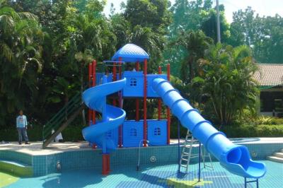 Cina Piccoli acquascivoli della vetroresina della piscina dell'acquascivolo dei bambini 3 metri in vendita