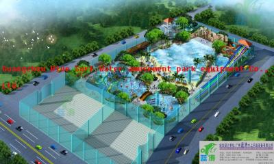 Cina progetto del parco dell'acqua di 12000 ㎡ in vendita
