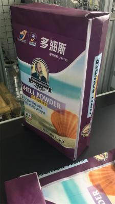 Chine Les sacs de ciment tissés par pp de 25KG 40KG 50KG bloquent les sacs inférieurs de valve à vendre