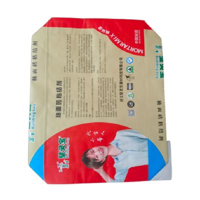 Chine Le fond BOPP de bloc de ciment a stratifié la valve tissée des sacs pp met en sac 25KG 40KG 50KG à vendre