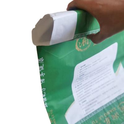 Chine 2 couches 90GSM Sacs d'emballage en papier ciment 50kg Bloc de fond personnalisé à vendre