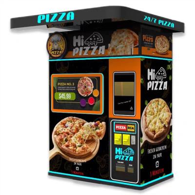 China Exposição interativa da propaganda de tela táctil da máquina de venda automática do alimento da pizza do petisco de Wifi para a venda à venda