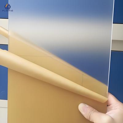 China 70% de transmisión de la luz de la hoja de acrílico mate superficie congelada acabado perfecto para los productos en venta