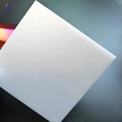 China White Acrylic Sheet High Scratch Resistance in Transparent or Opaque with High Transparency for sale