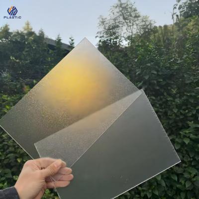 China Resistencia a los rayos UV Hoja de acrílico congelada cortada a tamaño 50% Transmisión de luz 4ft x 8ft en venta