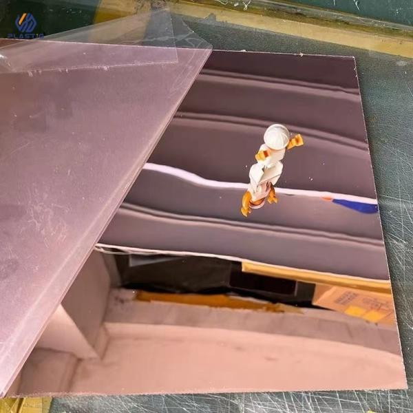 Quality Eco friendly Mirror Acrylic Sheet 0.6mm Thickness For Production Line for sale