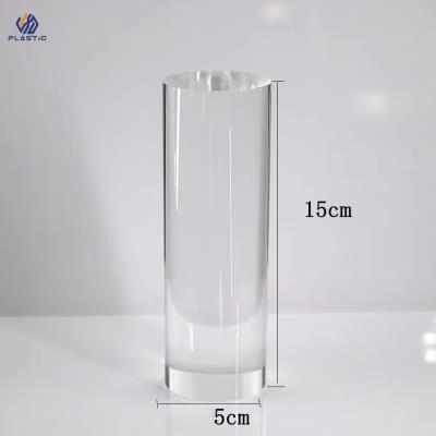 China Logotipo personalizado Display de suporte acrílico Acoplamento de pedestal acrílico Aceitar pequeno pedido à venda