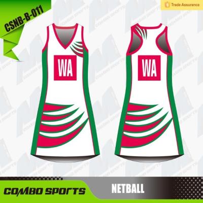 Cina La linea l'abbigliamento ISO9001/BSCI del netball A di Wicking dell'umidità del vestito ha elencato in vendita