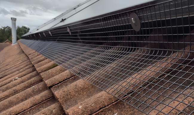 PVC Coated Stainless Steel Solar Panel Mesh product photo