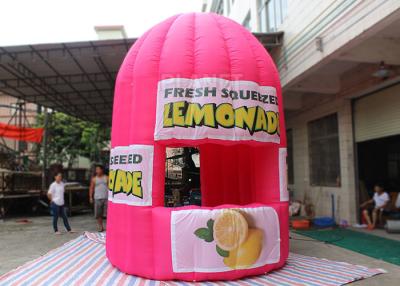 中国 紫色の赤い広告の膨脹可能なテント4つのMのでき事のための高いレモネードの店 販売のため
