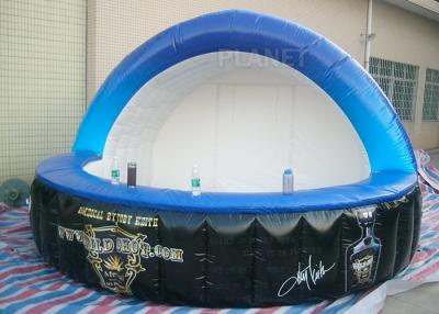 중국 주문을 받아서 만들어진 팽창식 막대기 천막 전시를 위한 0.4 Mm PVC 방수포 2 문 판매용