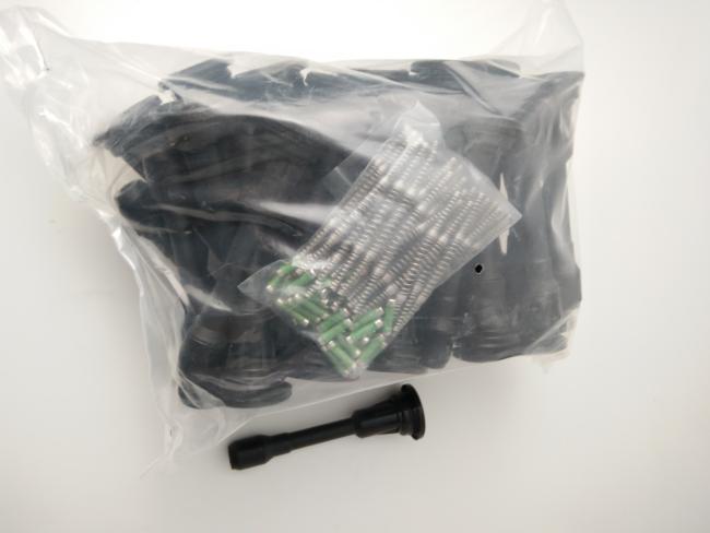 Detailed view of Ignition Coil Rubber Boot components