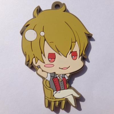 China Llavero suave de goma del PVC de los caracteres 3D del cartón de la suposición de la calidad de Japón para el regalo del recuerdo en venta