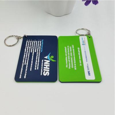 China El regalo personalizado del anuncio de la compañía marca las etiquetas con etiqueta para el llavero suave del PVC en venta
