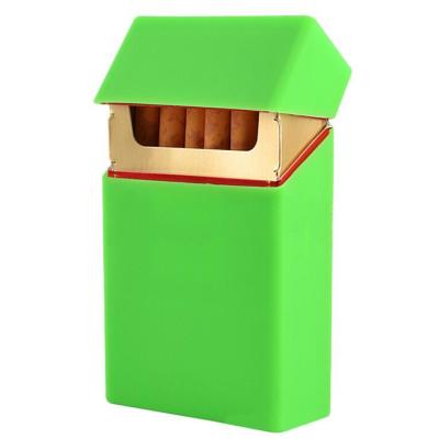China Tenedores del paquete del cigarrillo del espacio en blanco del silicón de la caja de almacenamiento del tabaco de la caja de cigarrillo del silicón del regalo en venta