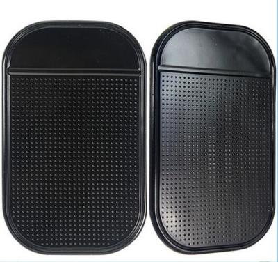 China Estera anti del resbalón del PVC de la PU del coche del tenedor pegajoso negro del cojín para los accesorios 2016 del teléfono móvil del coche en venta