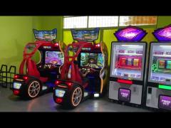 42 Inch Lcd Car Racing Game Machine 110V 220V Racing Simulator With Motion Seat